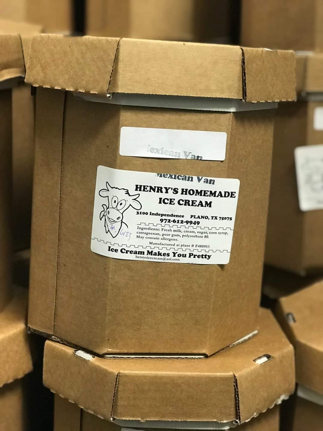 Wholesale Service TX | Award-Winning Henry's Homemade Ice Cream